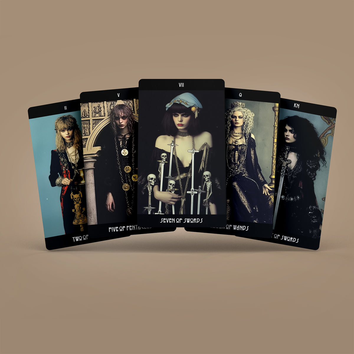 Grunge Goddess Tarot Cards Deck - Dark Synevyr
